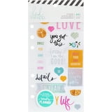 Heidi Swapp Memory Planner Clear Stickers Fresh Start, Playful ...
