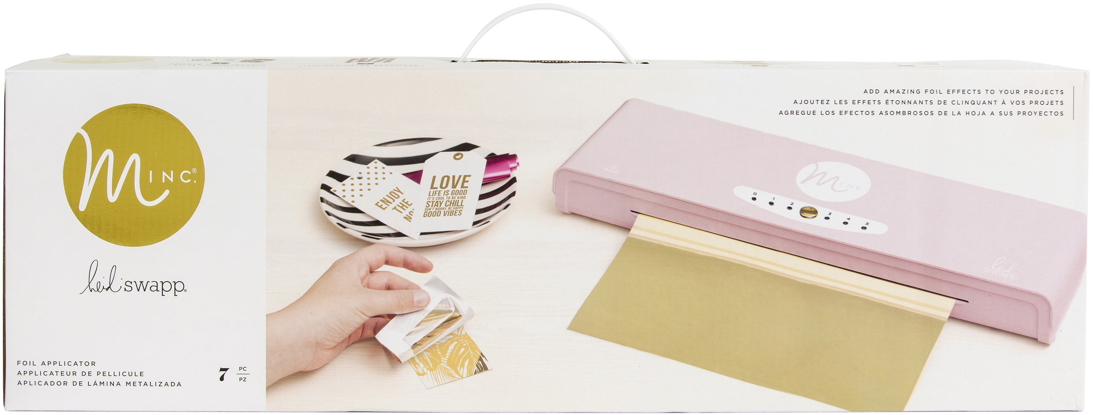 Heidi Swapp Minc Foil Applicator & Starter Kit (EU Version)-Blush ...