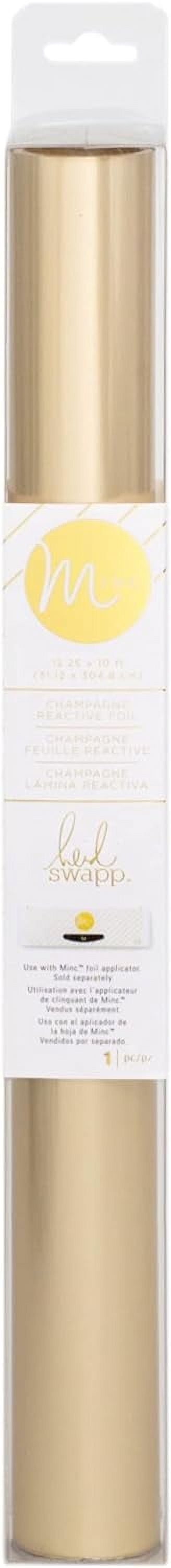 Heidi Swapp Minc Reactive Foil Champagne 12 x 120-inch Roll, Compatible ...