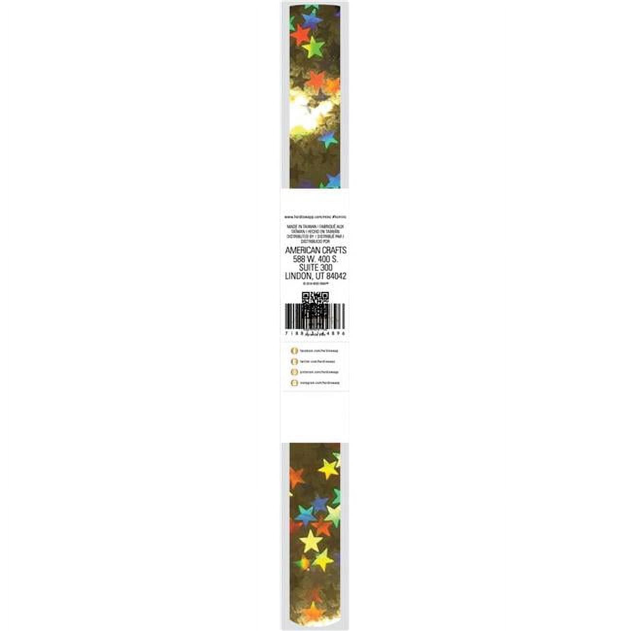 Heidi Swapp Minc Reactive Foil - Gold Stars, 12" x 6 ft - Walmart.com