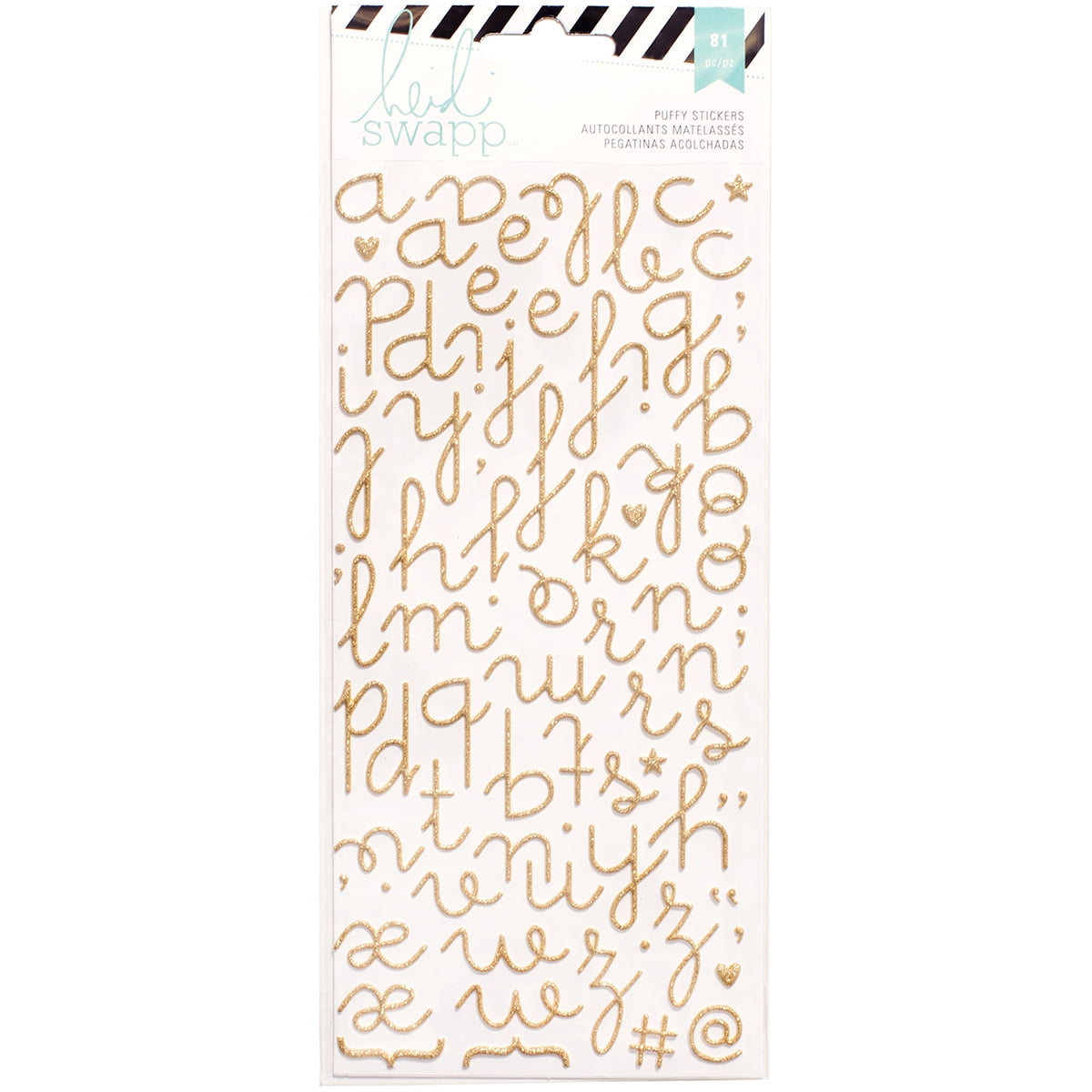 Heidi Swapp Specialty Stickers-puffy Alp - Walmart.com