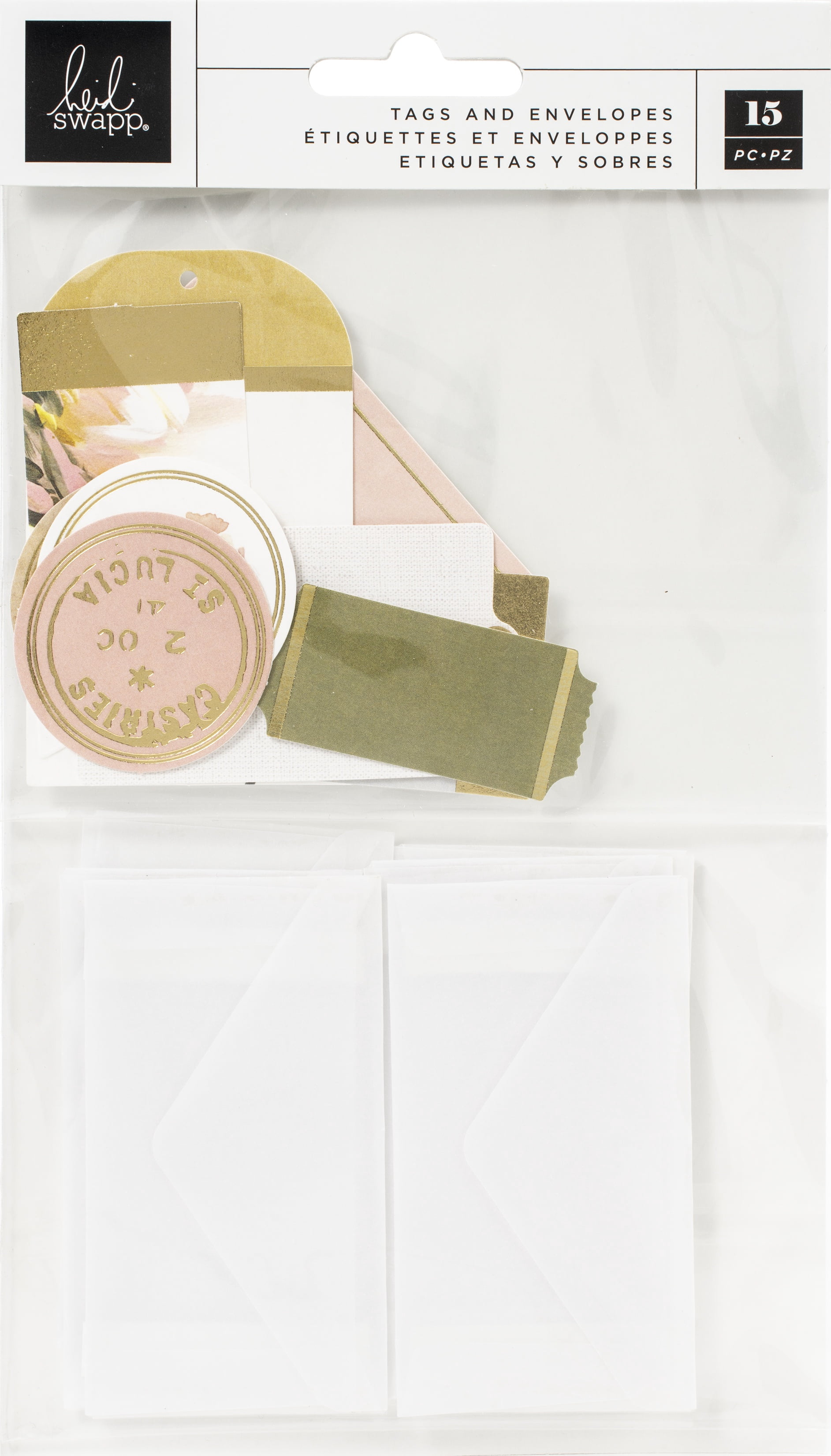 Heidi Swapp Storyline Chapters Tags & Pockets 15/Pkg - Walmart.com