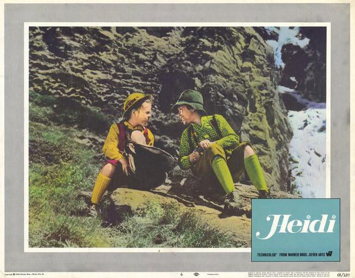 Heidi - movie POSTER (Style F) (11" x 14") (1968) - Walmart.com