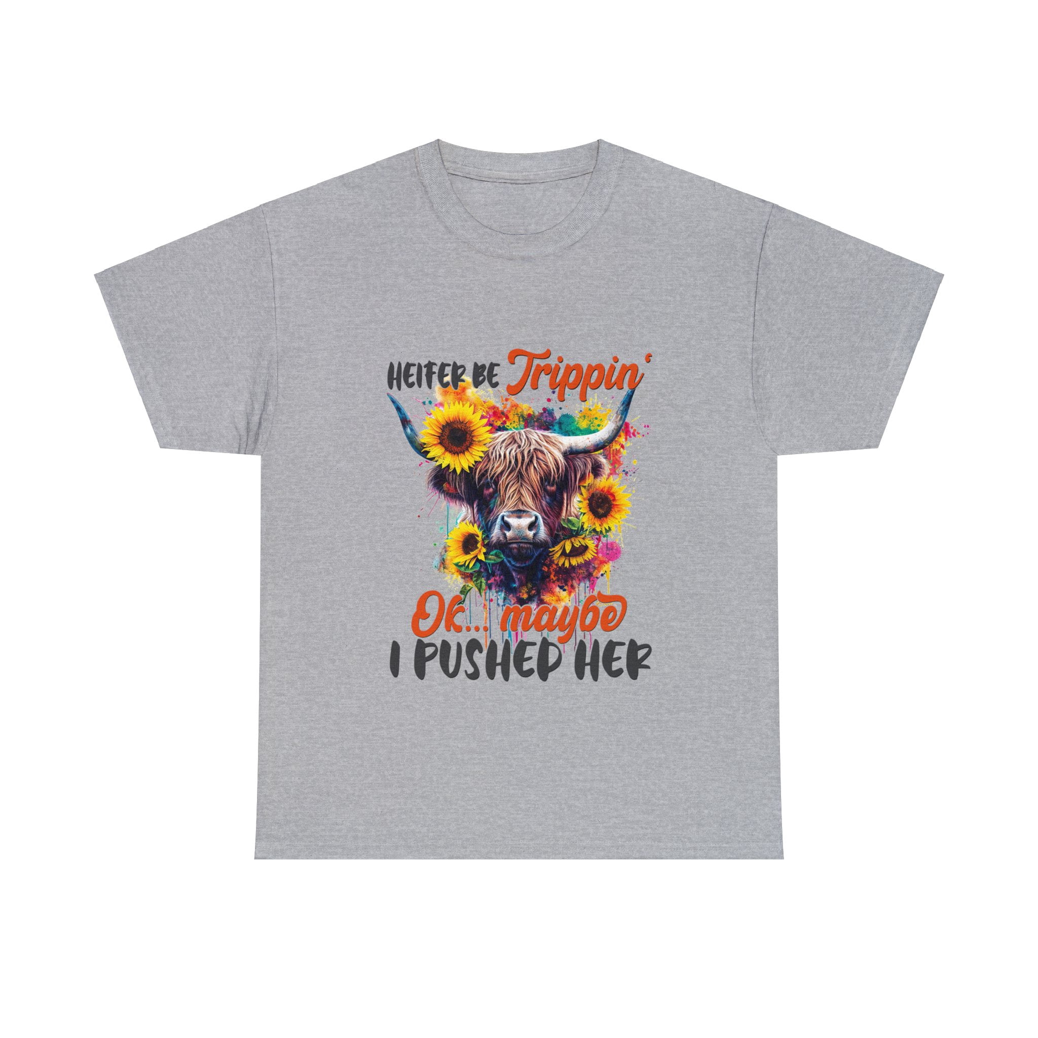 Heifer be trippin' T-Shirt, Hippie Heifer Groovy Shirt, Hippie ID-0221 ...