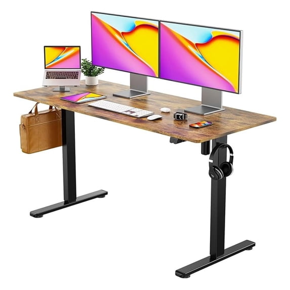 Height Adjustable 40" Electric Standing Desk - Upgraded Ultra Durable ...
