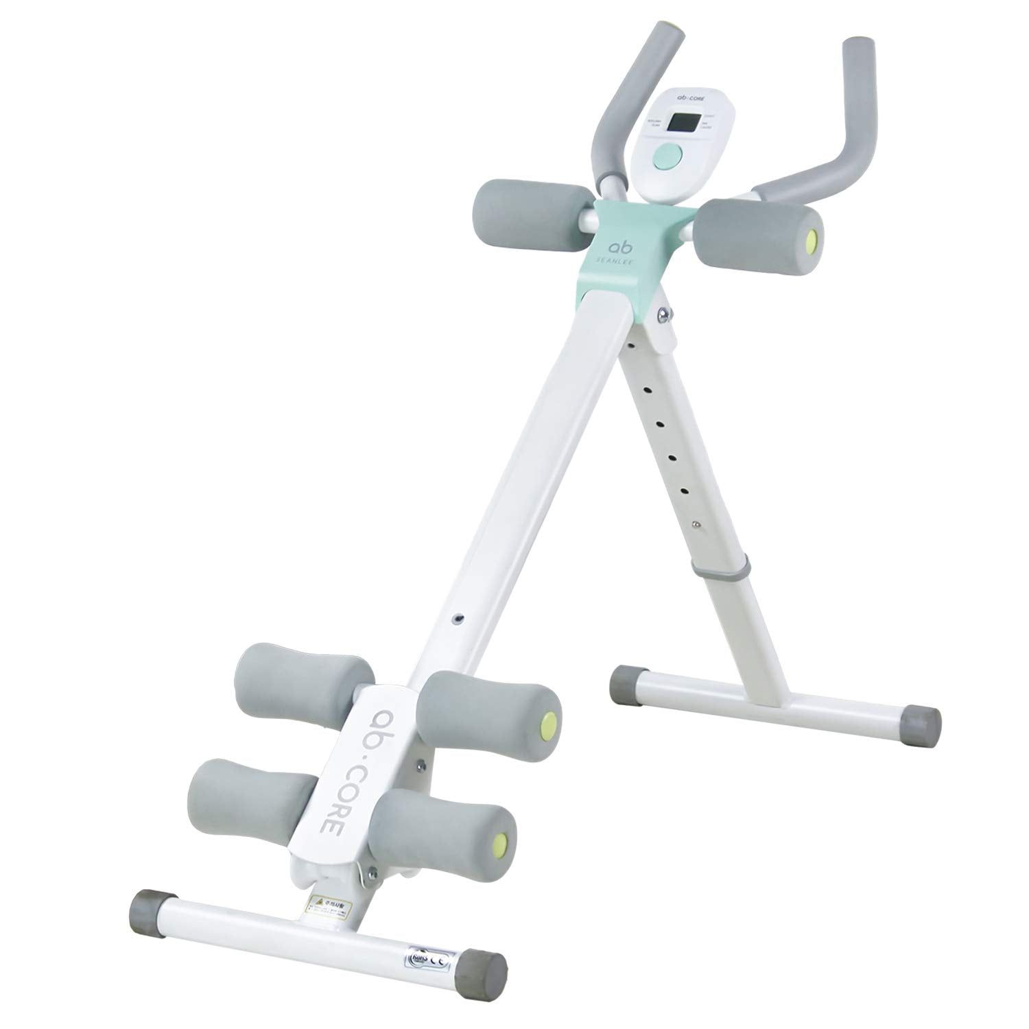 Height Adjustable Ab Trainer Abdominal Whole Body Workout Machine Waist ...