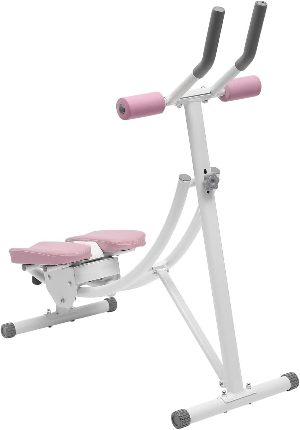 Height Adjustable Ab Trainer Abdominal Whole Body Workout Machine Waist ...