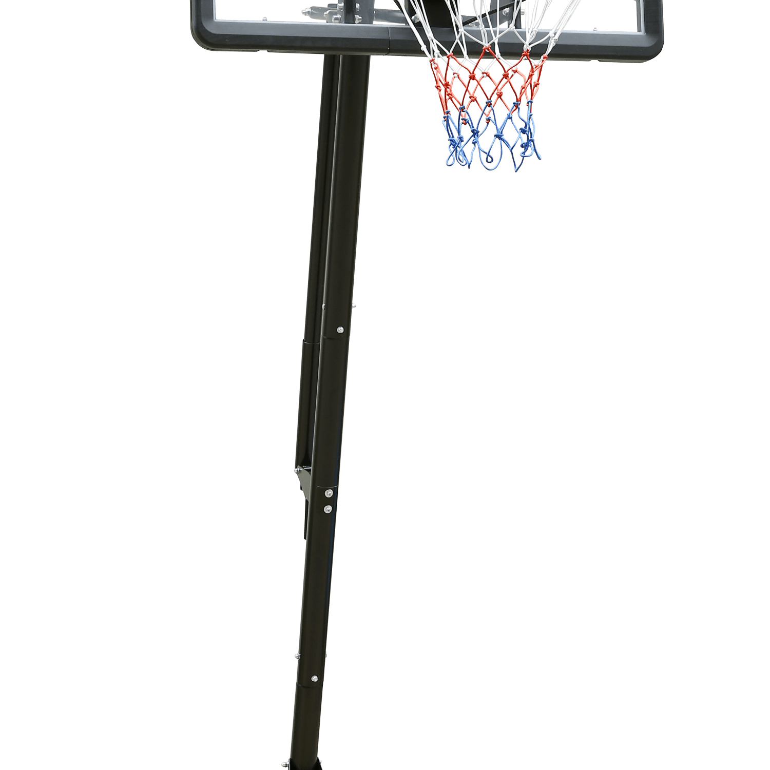 Outdoor Basketball Hoop Adjustable Stand 7.5-10ft 44” Backboard Stable ...