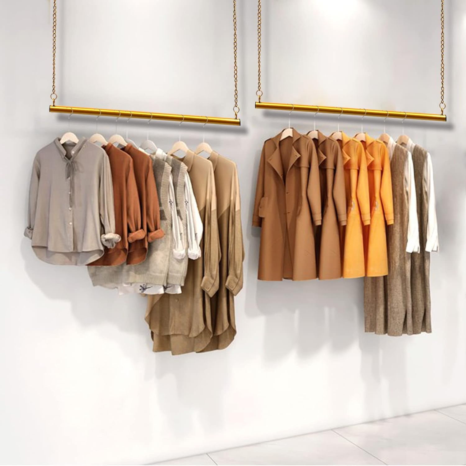 Height Adjustable Clothing Hanging Racks, Retail Wedding Dress Rack ...