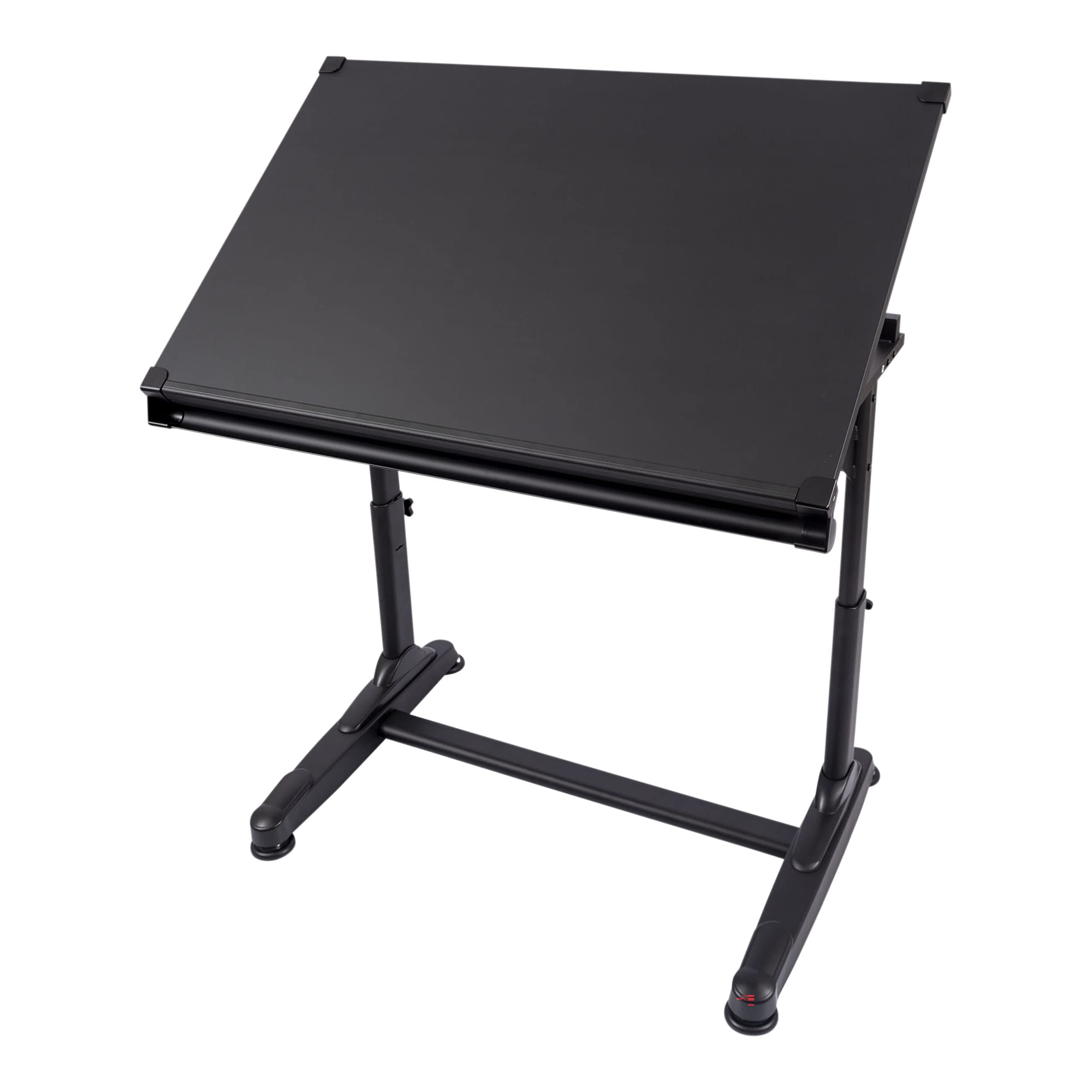 Height Adjustable Drawing and Drafting Table - Black - Walmart.com