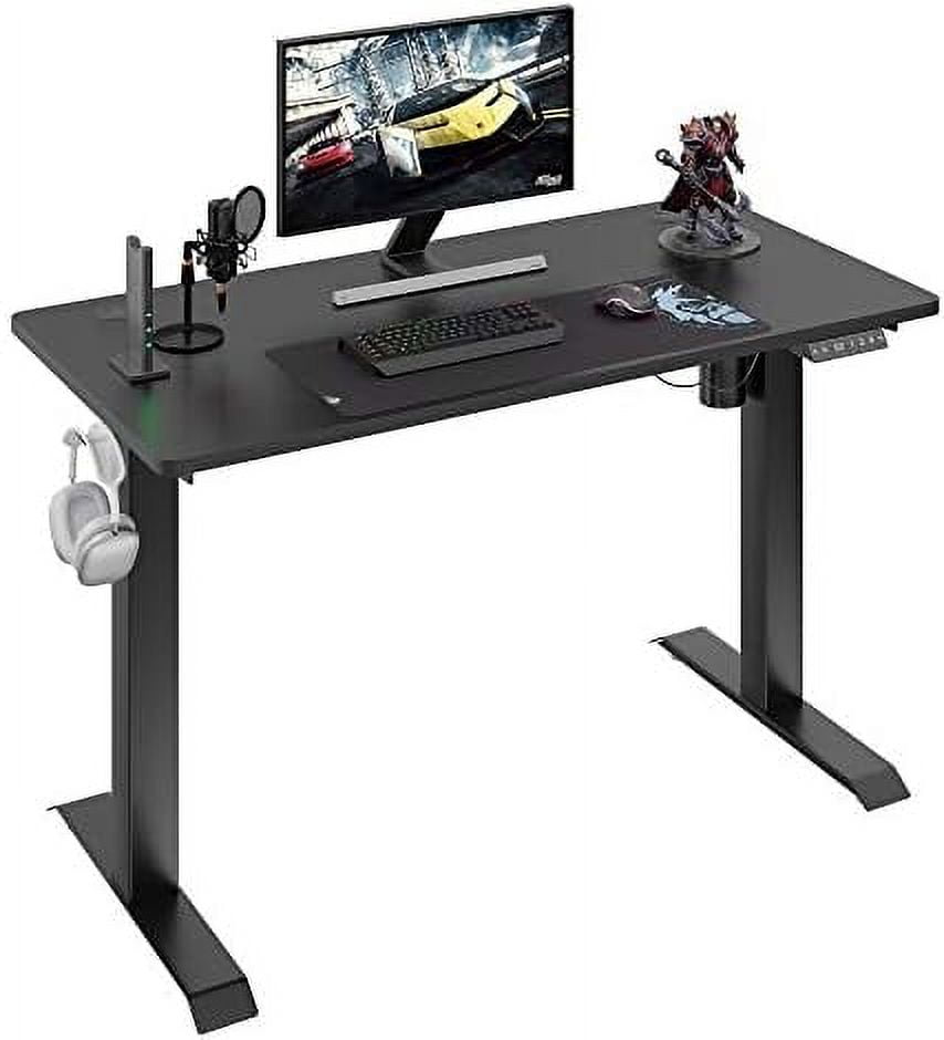 Height Adjustable Electric Standing Desk 48 x 24 Inches Sit Stand Desk ...