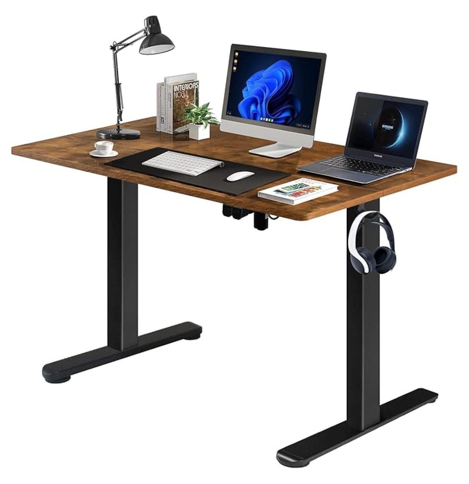 Height Adjustable " Electric Standing Desk - Upgraded Ultra Durable ...