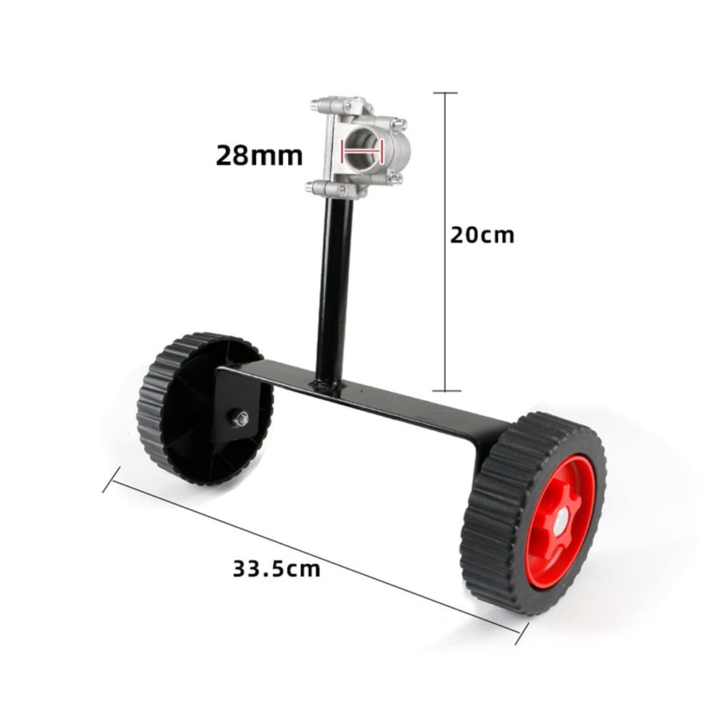 Height Adjustable For Lawn Mower Support Wheels for Trimmers Enhance ...