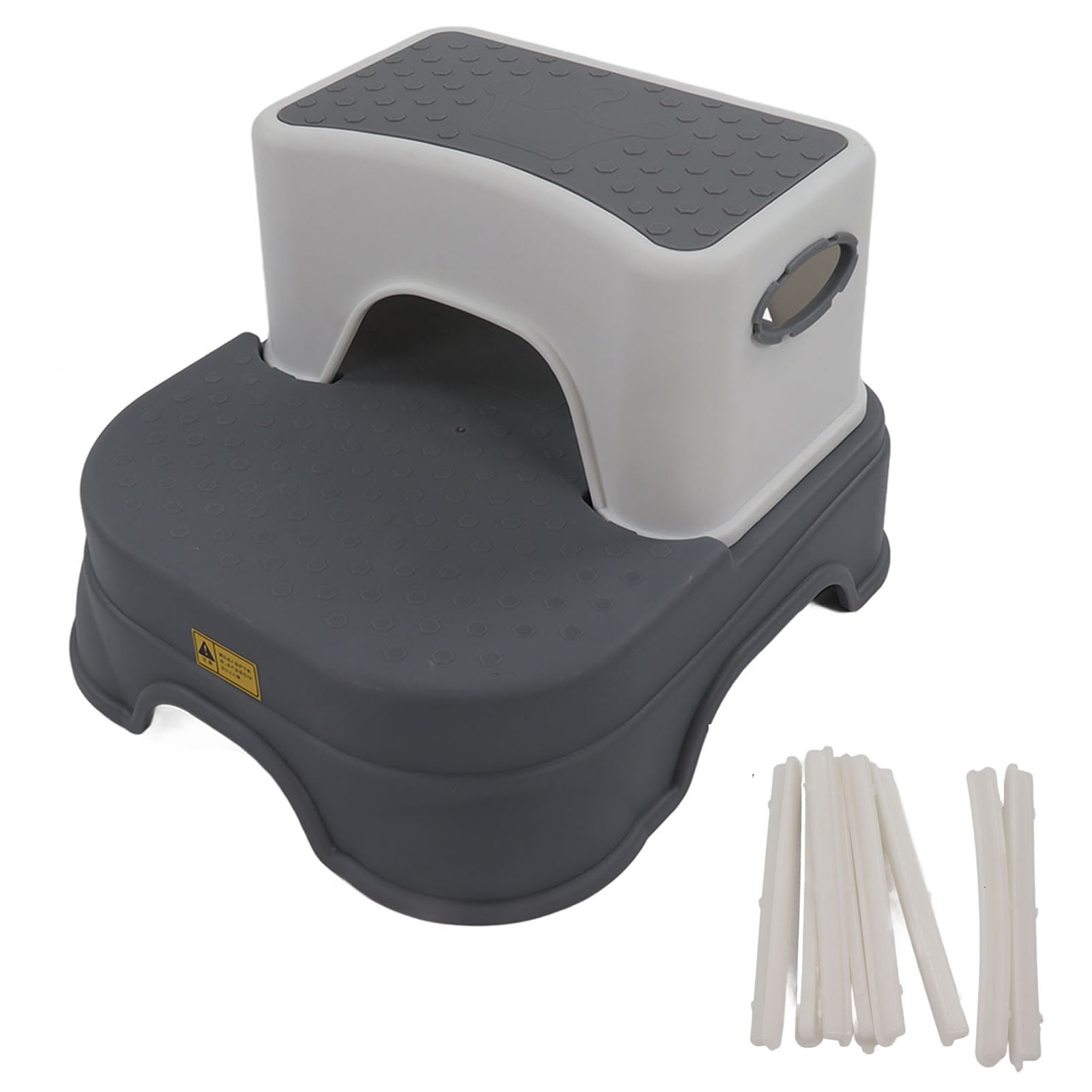 Height Adjustable Kids Double Antiskid Step Stool Ergonomic 2 Layer ...