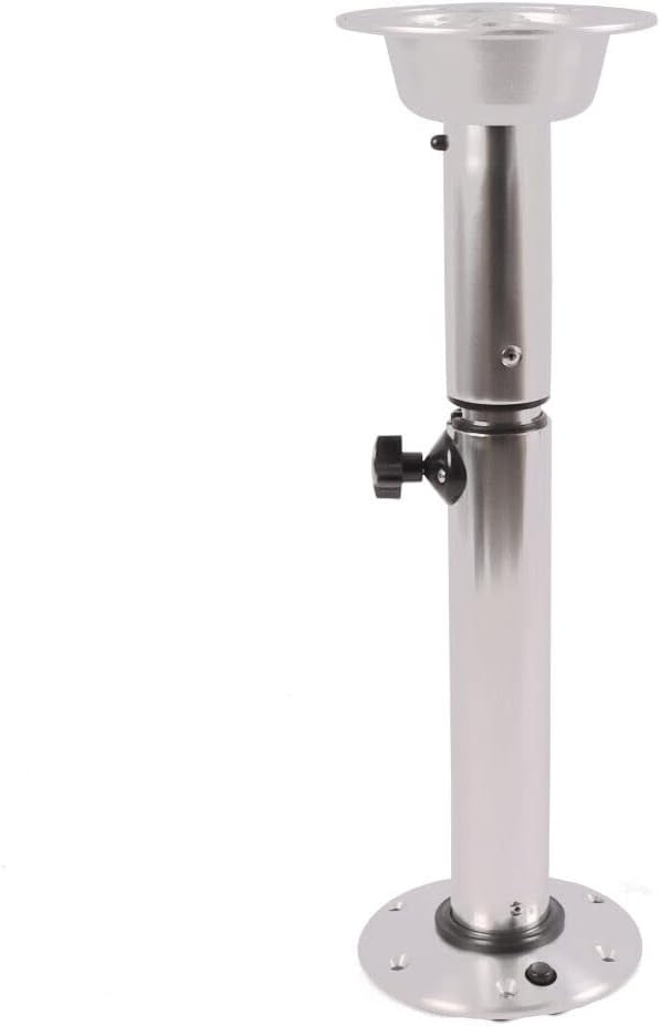 Height Adjustable Pedestal Boat RV Table Base Mount Caravan Motorhome ...