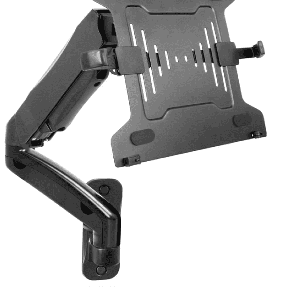 Height Adjustable Pneumatic Extended Arm Laptop Wall Mount, Full Motion ...