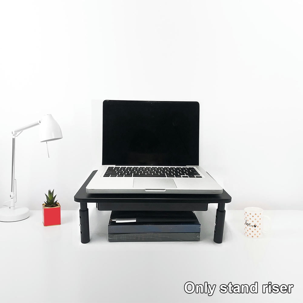 Height Adjustable Save Space Desktop Laptop With Drawer Mesh Platform ...