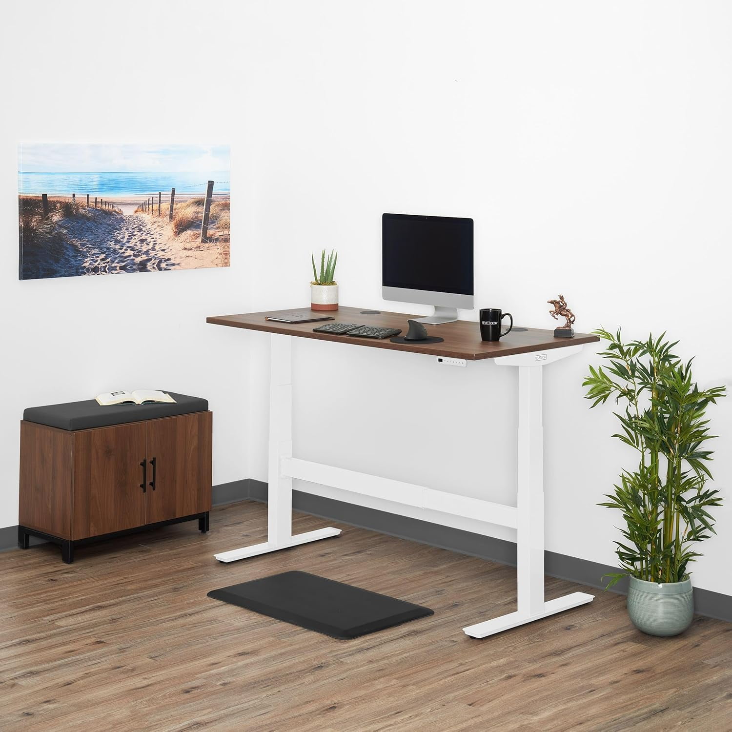 Height Adjustable Standing Desk Frame with Advanced Memory Keypad and ...
