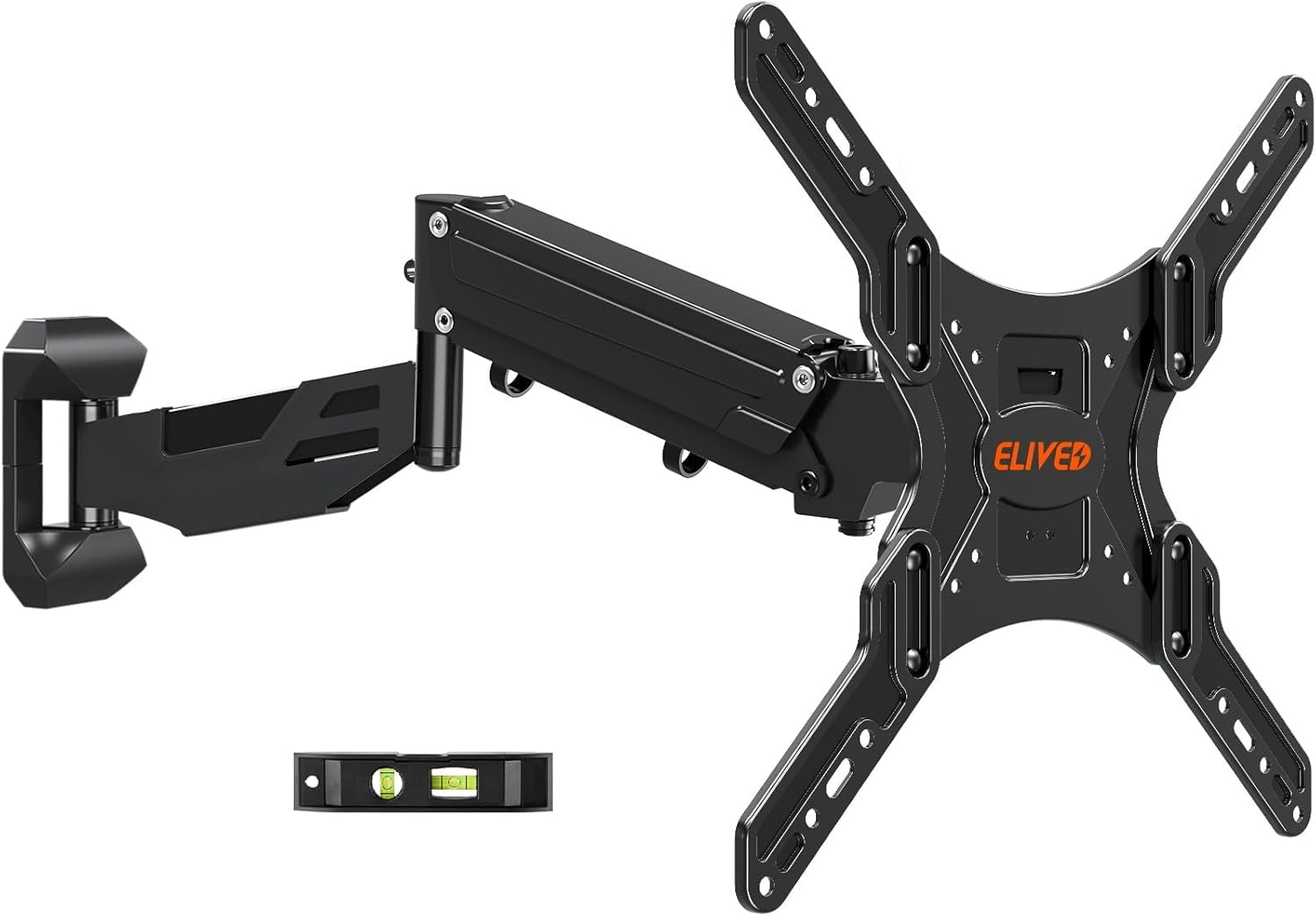 Height Adjustable TV Wall Mount for Most 23-55 Inch tv, Spring Arm Full ...