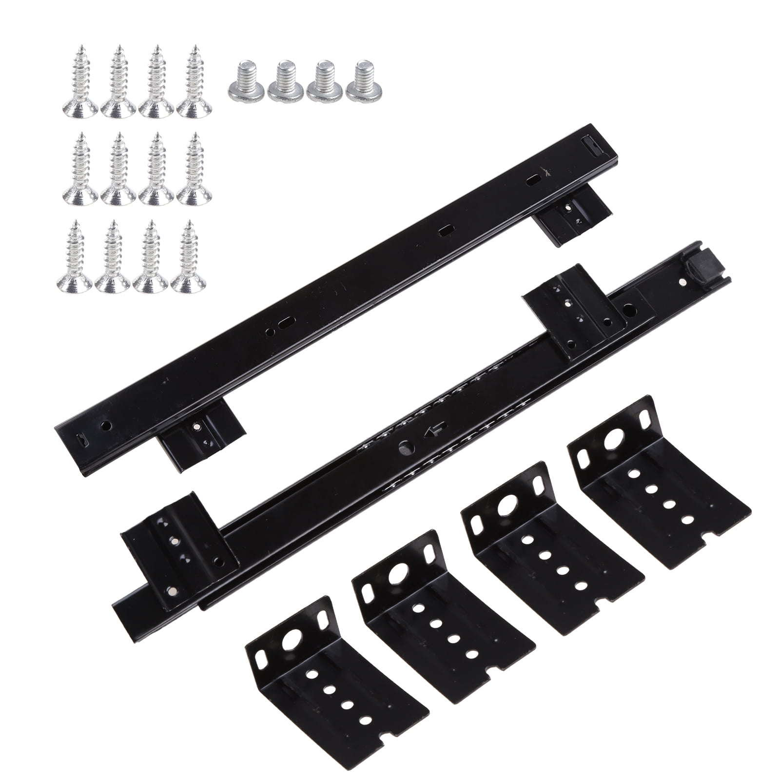 Height-Adjustable Under-Counter Computer Keyboard Drawer Tray with ...