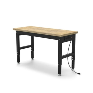 "Costway Heavy Duty Multipurpose Workbench, 53"" Adjustable Height ...