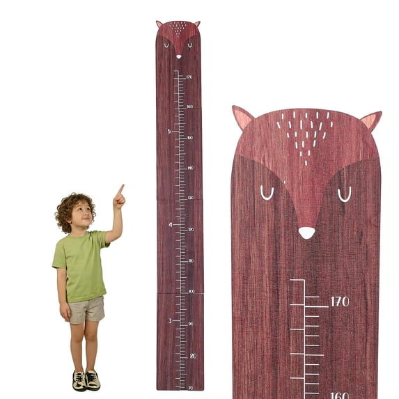 Height Chart for Kids, Wooden Wall Height Chart for Children, Height ...