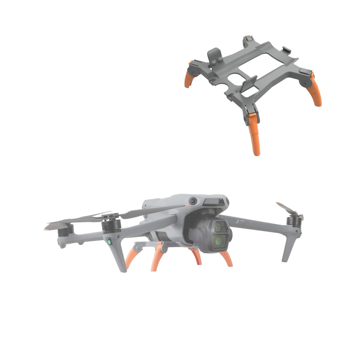 Height Enhancement Landing Gear For DJI Air 3S Spider Leg Foldable ...