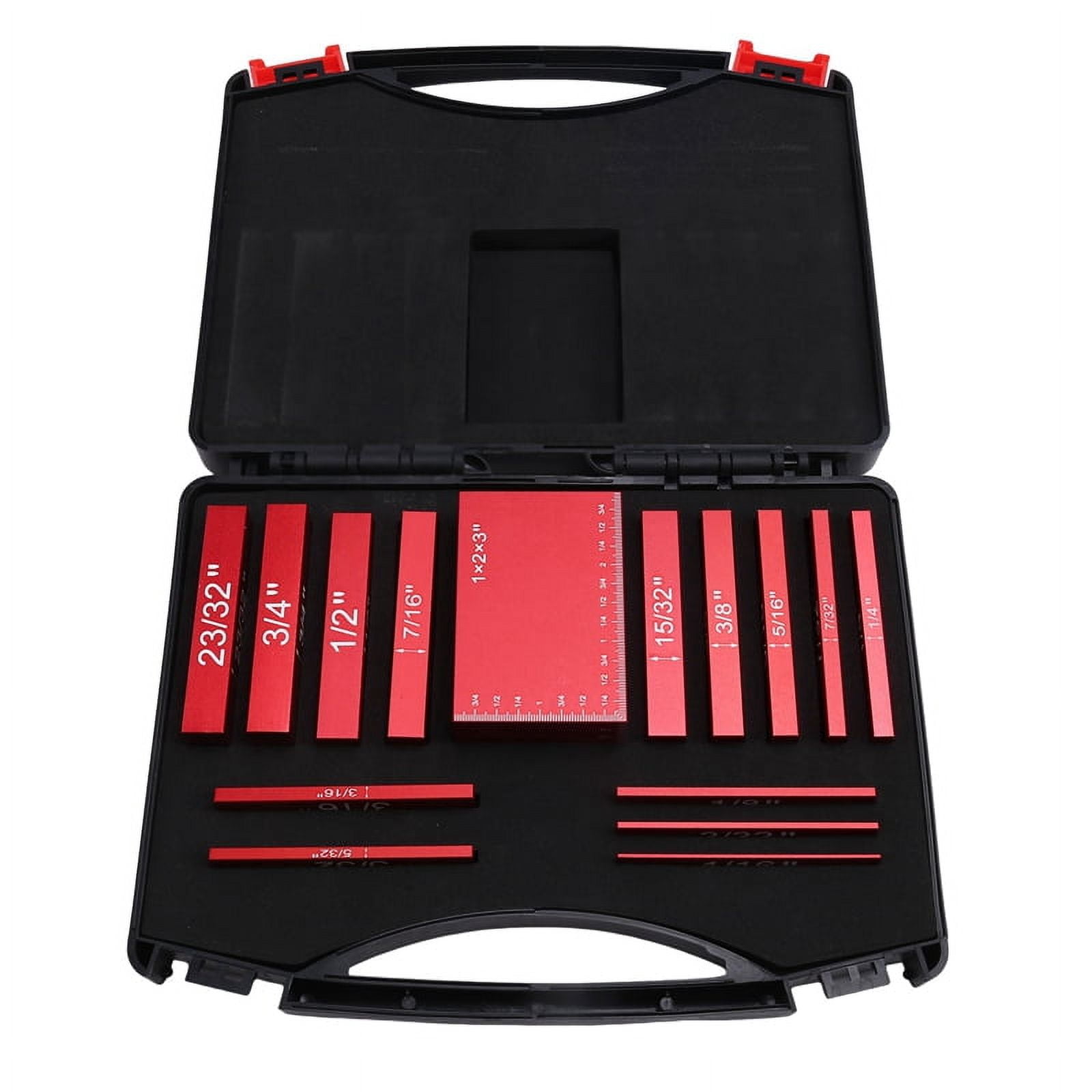 Height Gauge Block Adjustable Woodworking Pad Measurement Tool Adjust ...