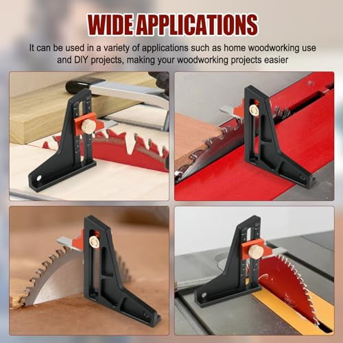 Height Gauge Depth Measuring Ruler for Woodworking Saw Table and Ruler ...