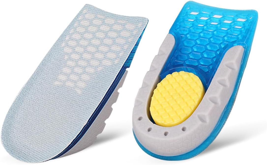 Height Increase Insoles, 1 Pair Shoe Lifts for Men & Women, Gel Heel ...