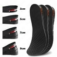 Height Increase Insoles 4 Layer 3/5/7CM Air Cushion Invisible Lift ...