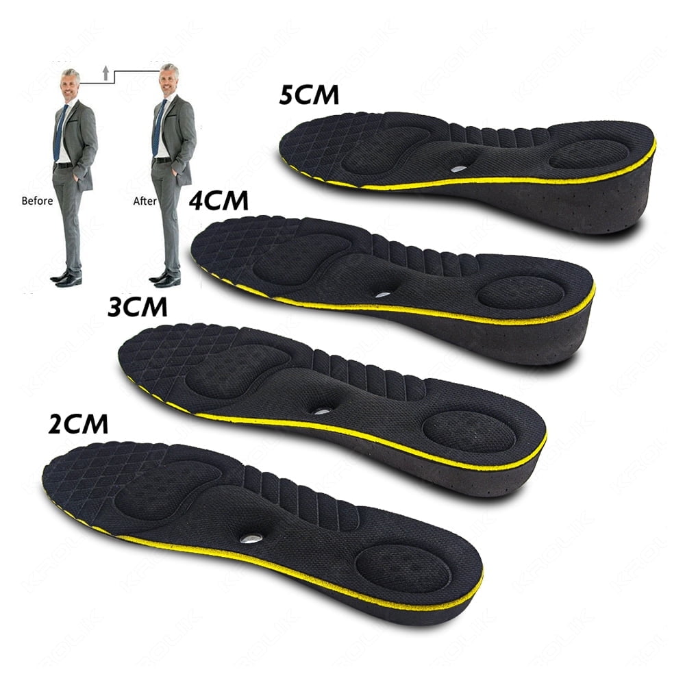 Height Increase Insoles Cushions 2-5cm Magnet Massage Invisible Height ...