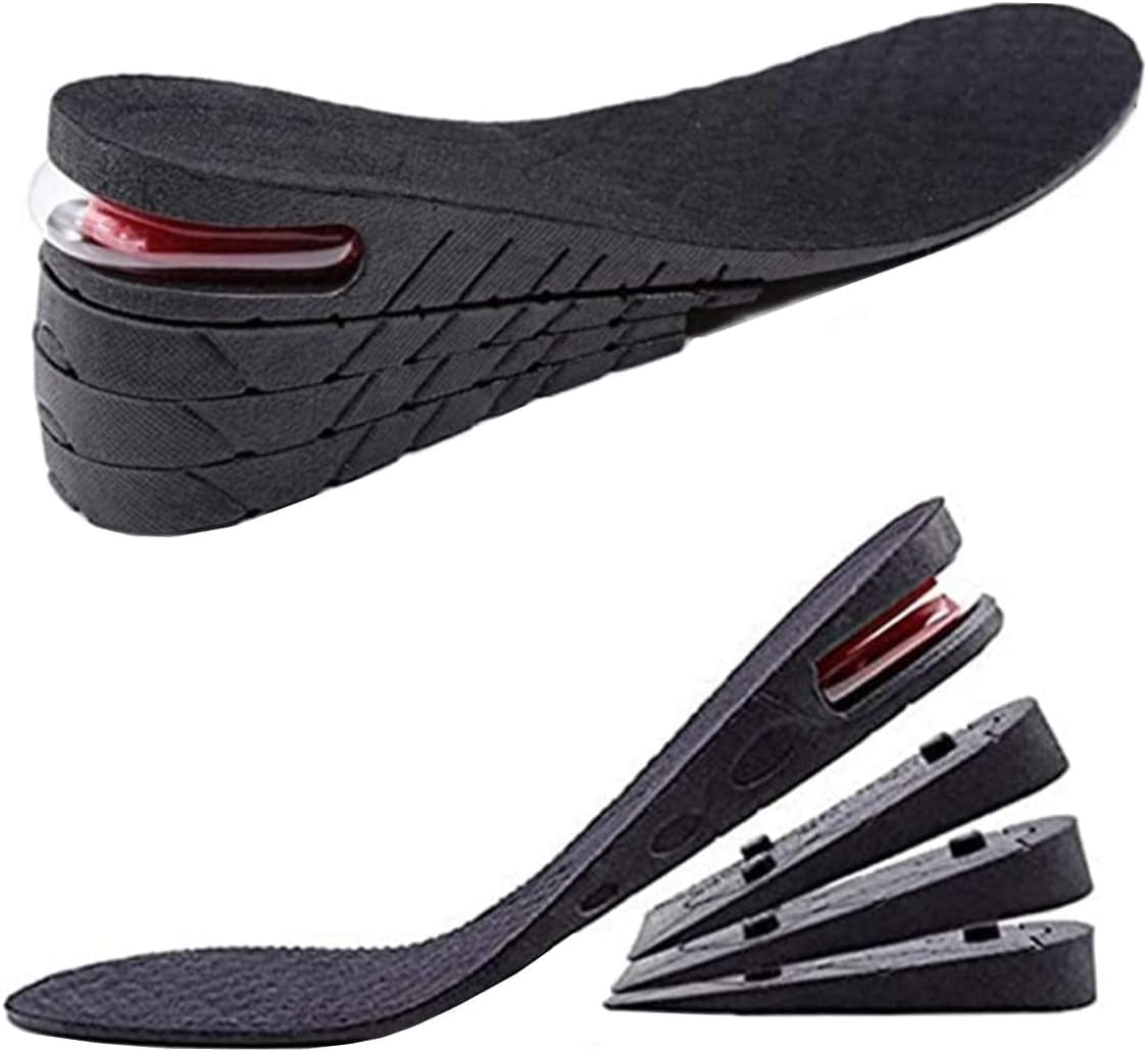 Height Increase Shoe Insoles for Men Women, 4-Layer 3.54 inch Shoe ...