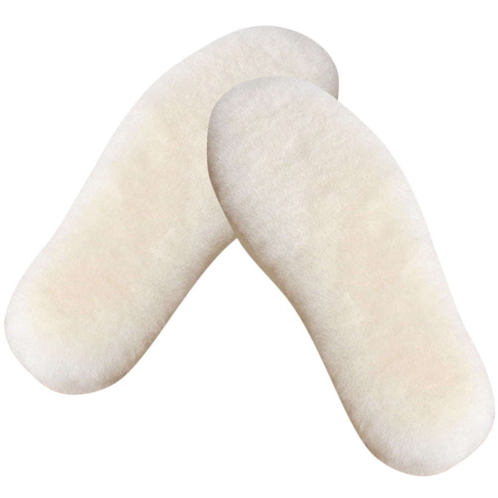 YuYiSan 1 Pair Wool Warm Insoles Sneakers Insoles Winter Boots Insole ...
