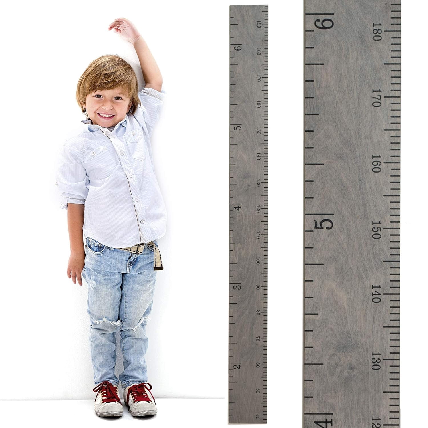 Height Ruler for Wall - Child Height Wall Chart, Height Chart for Kids ...