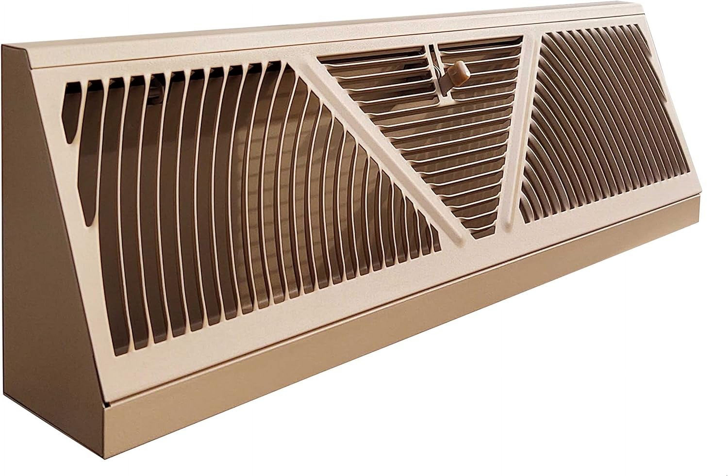 Height Shoemaker Baseboard Register (18", Brown) - Walmart.com