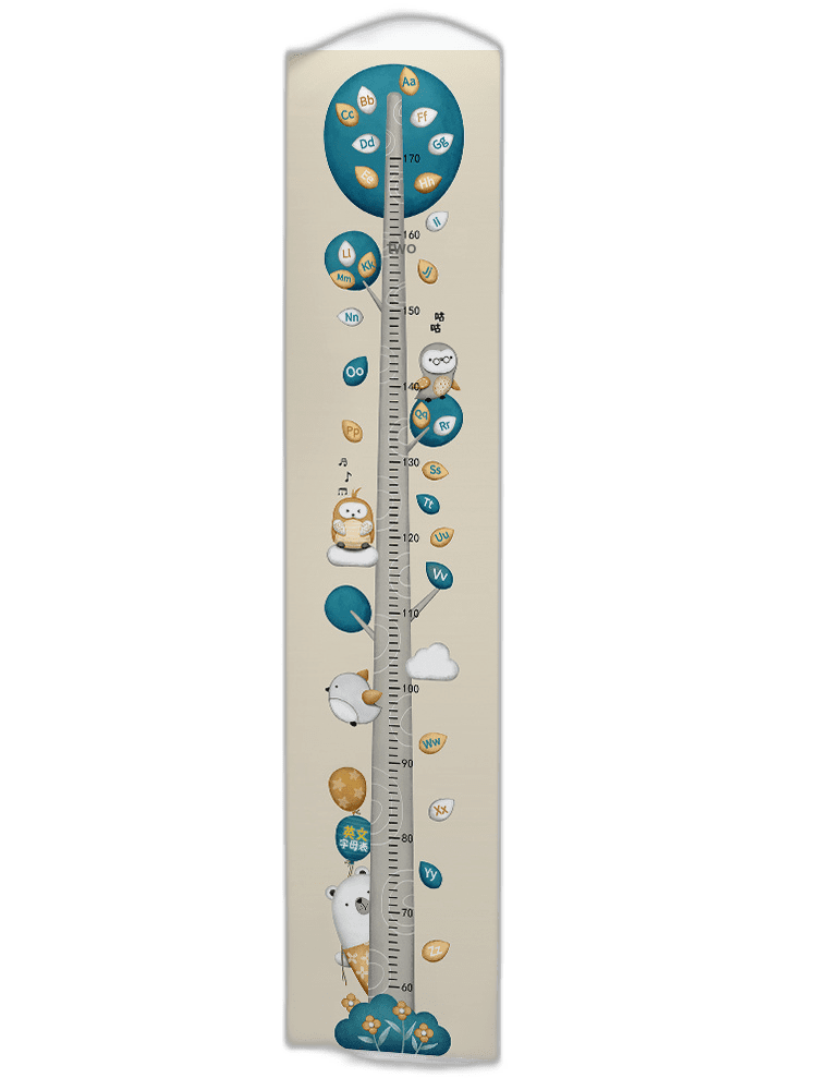 Height Wall Stickers Cartoon Baby Height Stickers Measuring Height ...