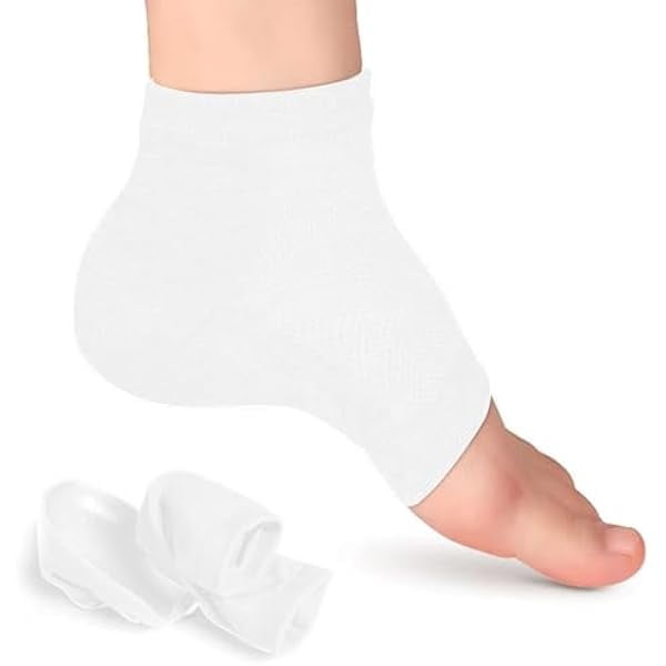 Heightening Wedge Insole Socks Invisible Silicone Height Increase Socks ...