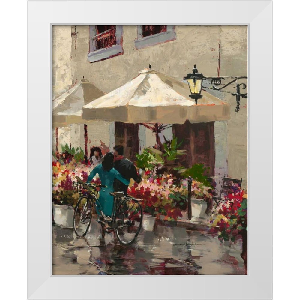 Heighton, Brent 20x24 White Modern Wood Framed Museum Art Print Titled ...