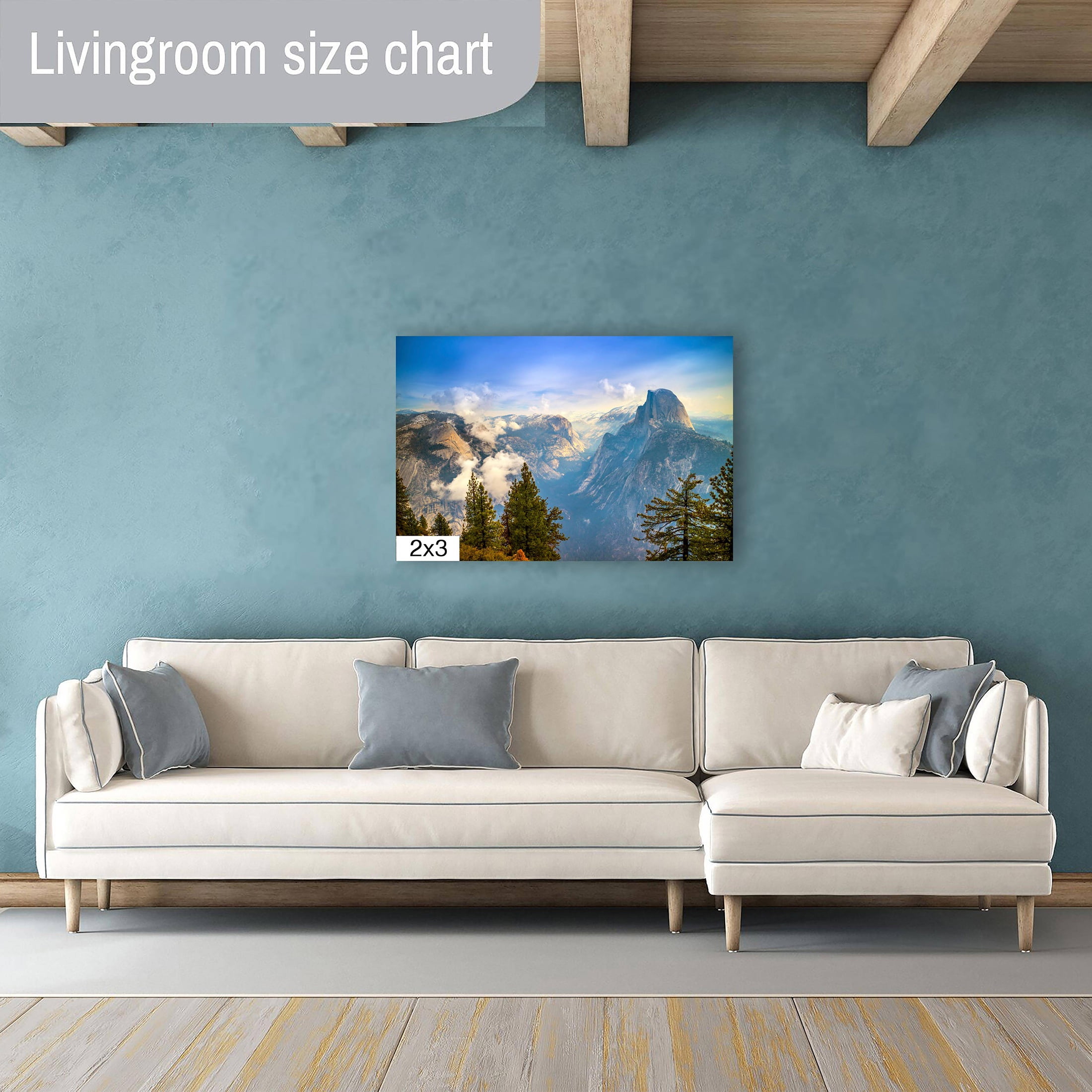 Heights of Wonder: Half Dome Yosemite National Park Print Wall Art Canvas/Metal/Aluminum/Acrylic ...