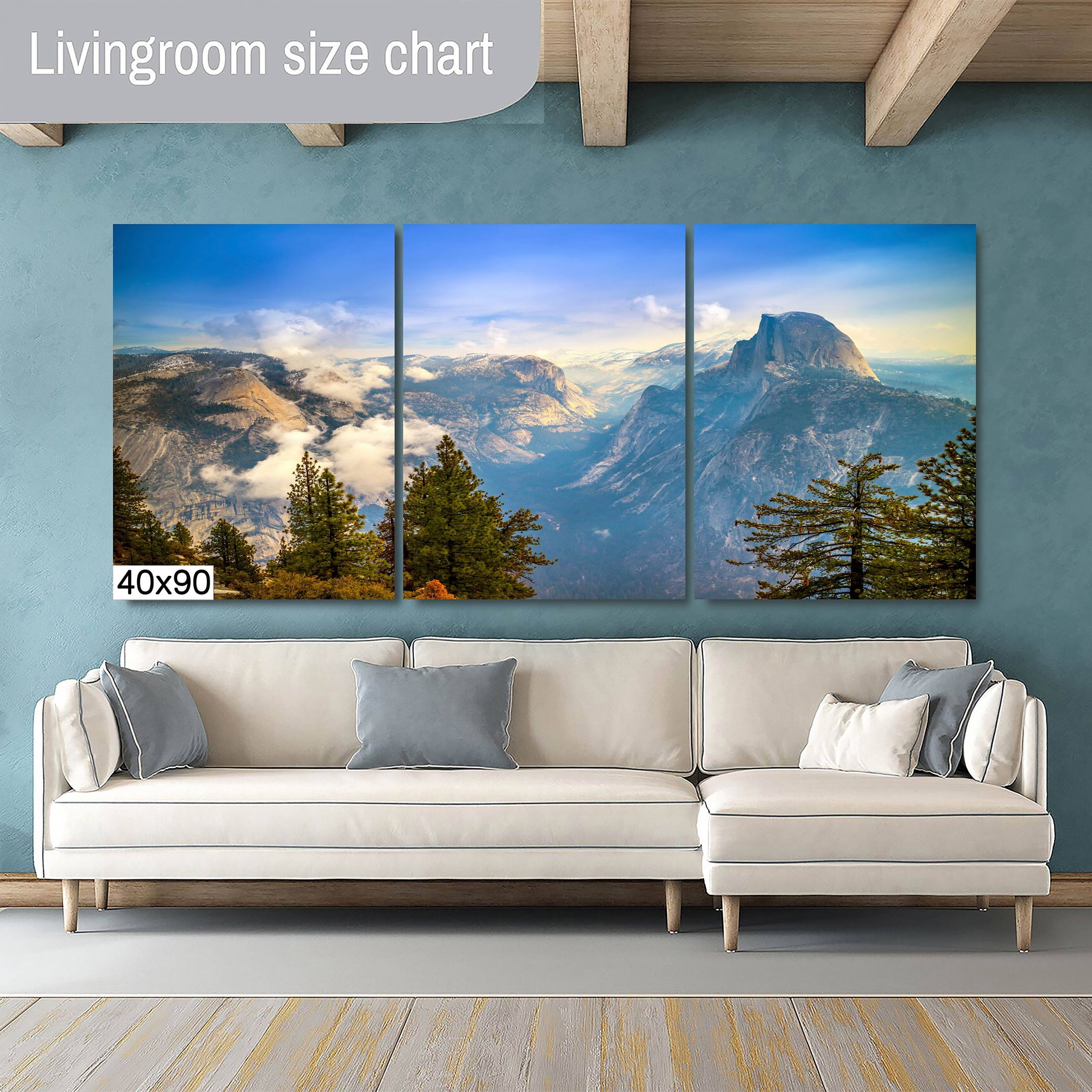 Heights of Wonder: Half Dome Yosemite National Park Print Wall Art Canvas/Metal/Aluminum/Acrylic ...