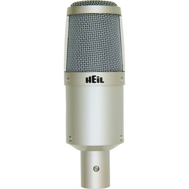 Heil Sound The Fin Retro-Styled Dynamic Microphone - Chrome Body/Blue ...