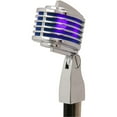 Heil Sound The Fin Retro-Styled Dynamic Microphone - Chrome Body/Blue ...