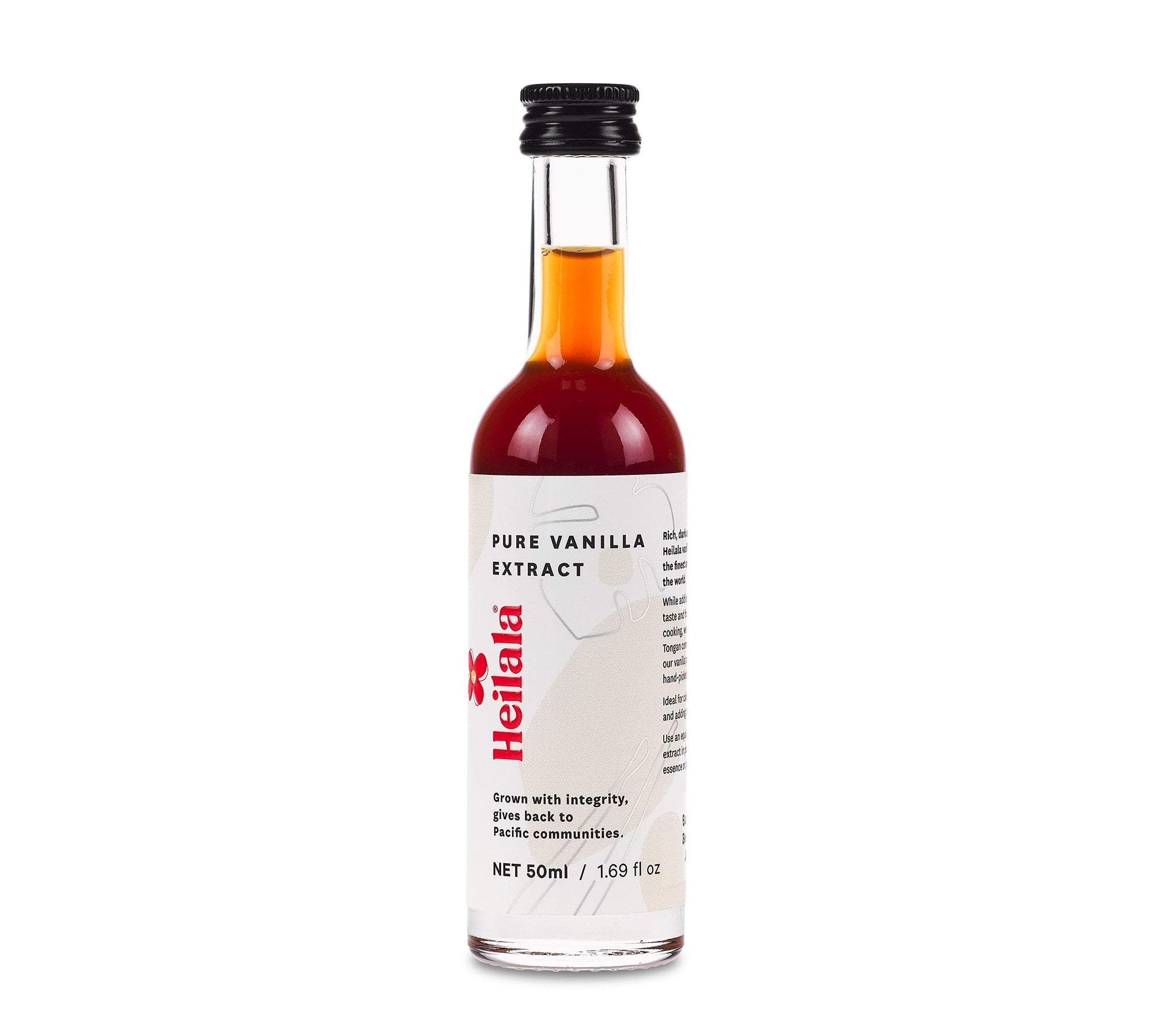 Heilala Pure Vanilla Extract - Sugar Free Vanilla Extract for Baking, 1 ...