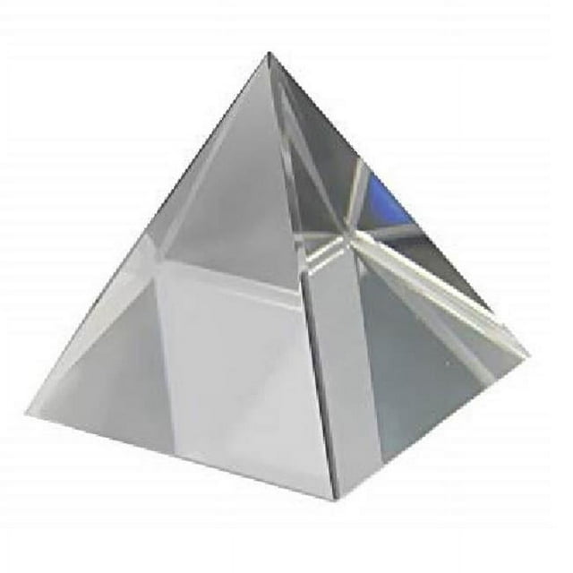 Heim Concept Jiallo Pyramid Shape Paperweight Crystal, Clear - Walmart.com