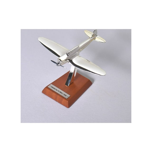 Heinkel He70 Blitz (1932) 1:200 scale Diecast Model Airplane in Chrome ...