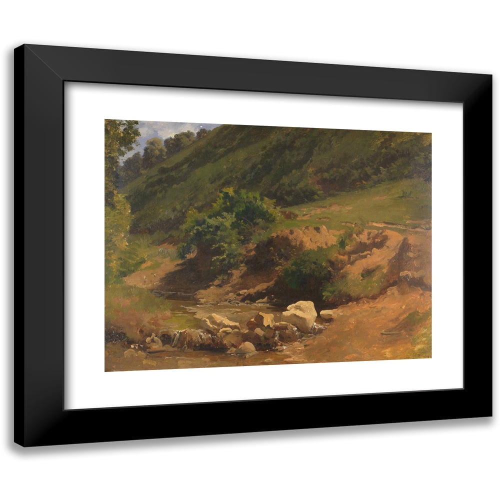 Heinrich Dreber 14x12 Black Modern Framed Museum Art Print Titled ...