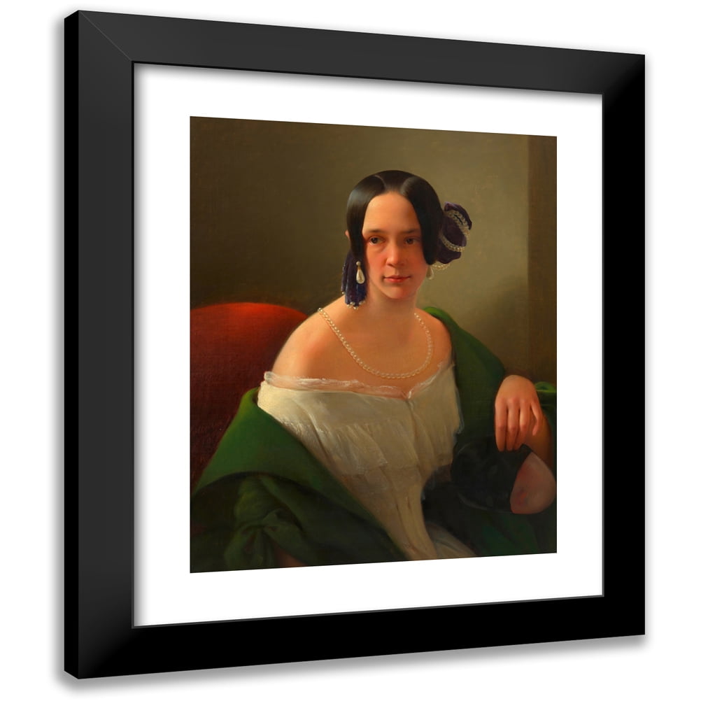 Heinrich Hollpein 12x14 Black Modern Framed Museum Art Print Titled ...