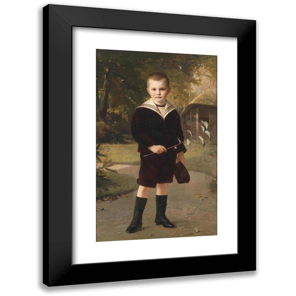 Heinrich Lauenstein 12x18 Black Modern Framed Museum Art Print Titled ...