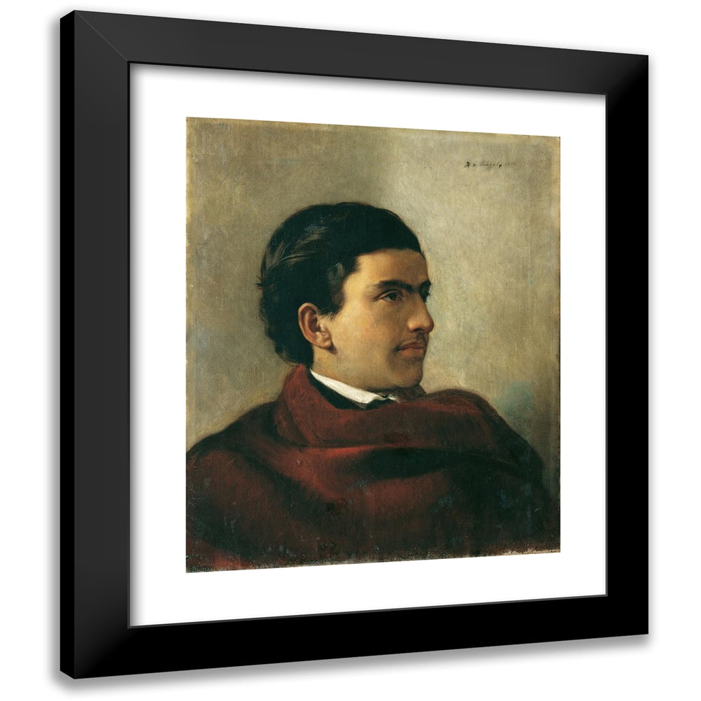 Heinrich von Angeli 15x18 Black Modern Framed Museum Art Print Titled ...
